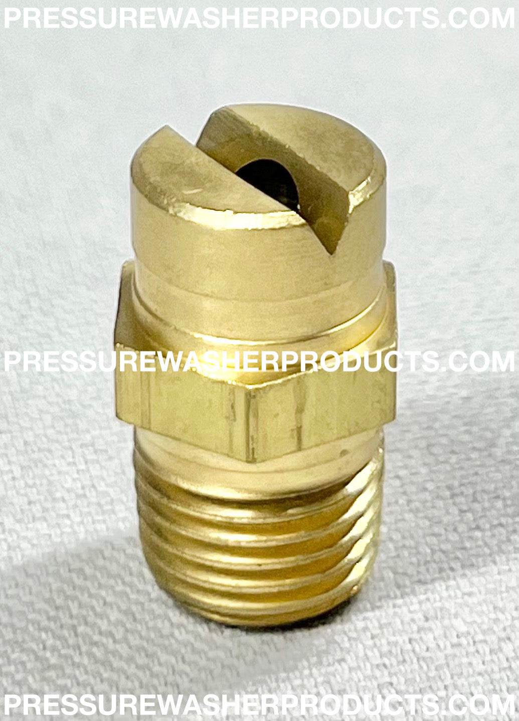 6540 1/4 VeeJet Soaper Nozzle Brass — PressureWasherProducts