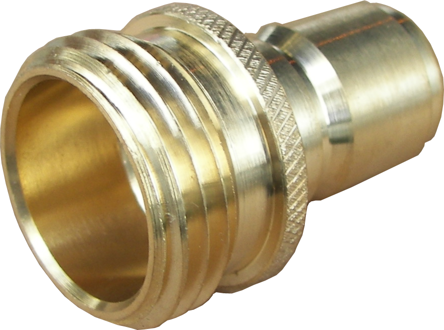 GARDEN HOSE QUICK COUPLE PLUG X 3/4 MGH — PressureWasherProducts