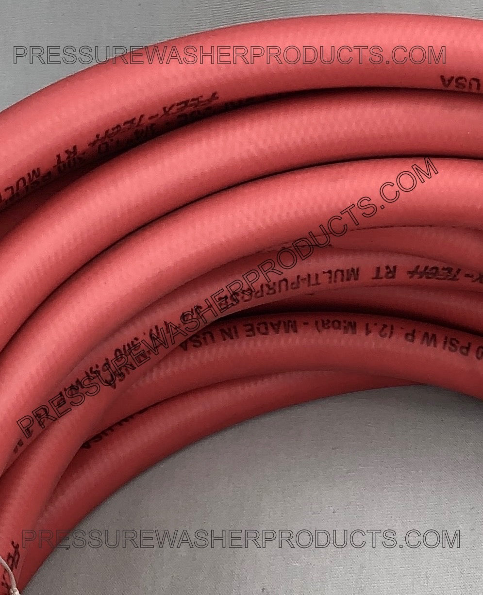 3/4' 200' FLEX TECH RED chemical hose chlorine sodium hypochlorite RT ...