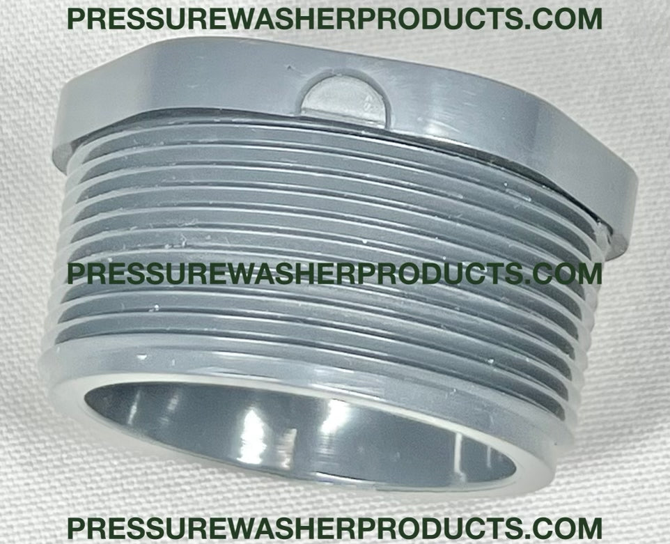 2" MPT x 1 1/2" FPT SCH 80 PVC Reducing Bushing For Use At the IBC Tot ...