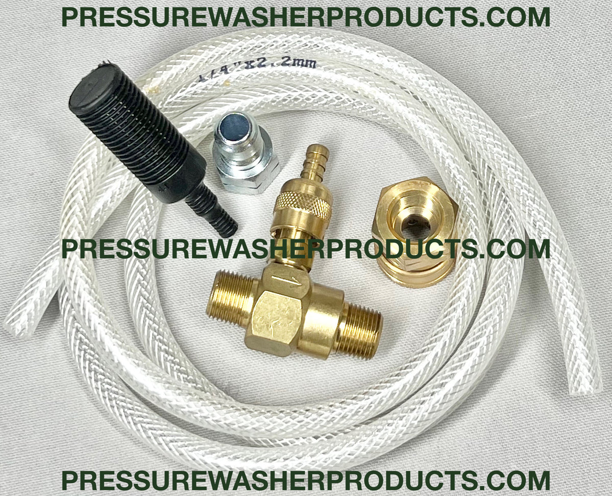 3 - 5 GPM 2.1 mm Quick Connect Kit JE Adams Acids Injector ...