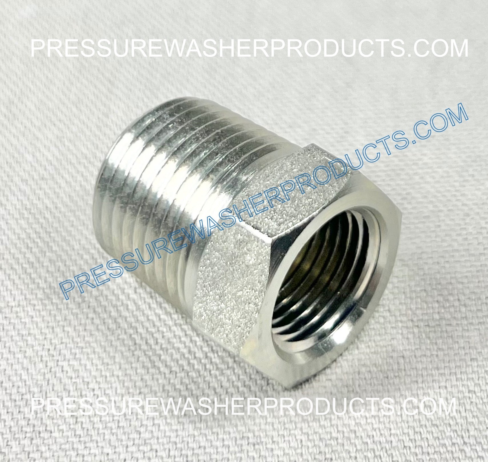 STEEL BUSHING 1/2" MPT X 3/8" FPT 5000 PSI HIGH PRESSURE USE, 2578 ...