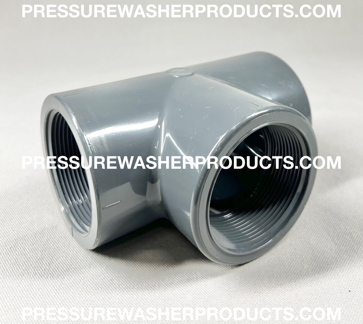 2" SCH 80 PVC THREADED TEE, 305-020 — PressureWasherProducts