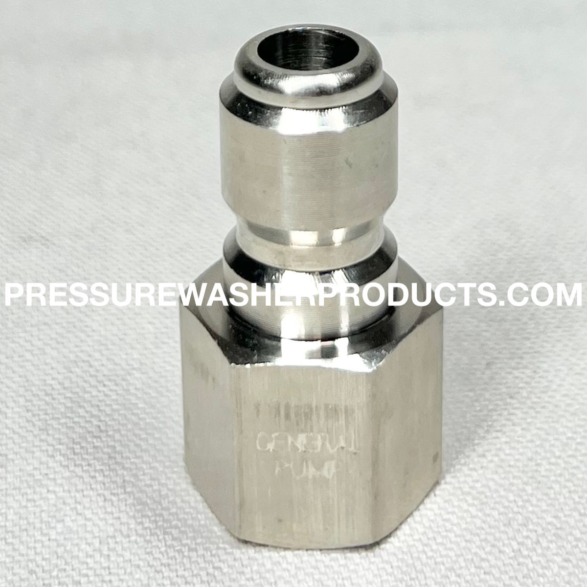 GENERAL PUMP QUICK CONNECT 3/8" FPT STAINLESS STEEL FEMALE PLUG D10078 ...