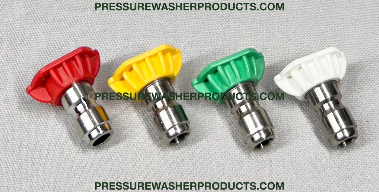 4.0 GP QC 4 Nozzle Kit (0,15,25,40 DEG) — PressureWasherProducts