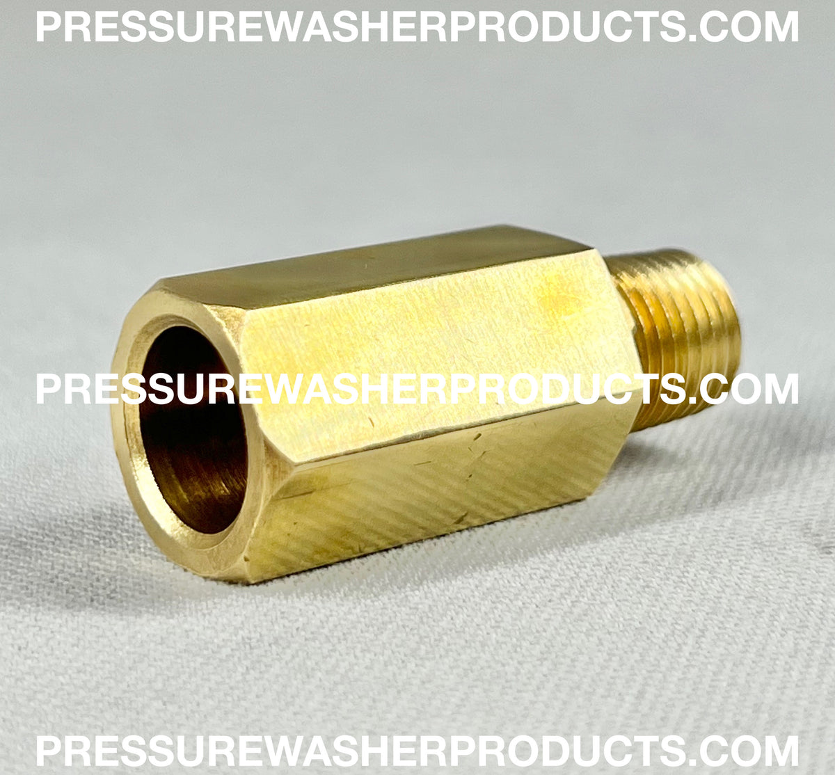 BRASS WAND SAVER THREADED 1/4" MPT X 1/4" FNPT, 6461TH ...
