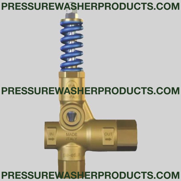 YUB2140 VB80/280 Blue Spring Unloader 21 GPM 4050 PSI 1/2" FPT ...