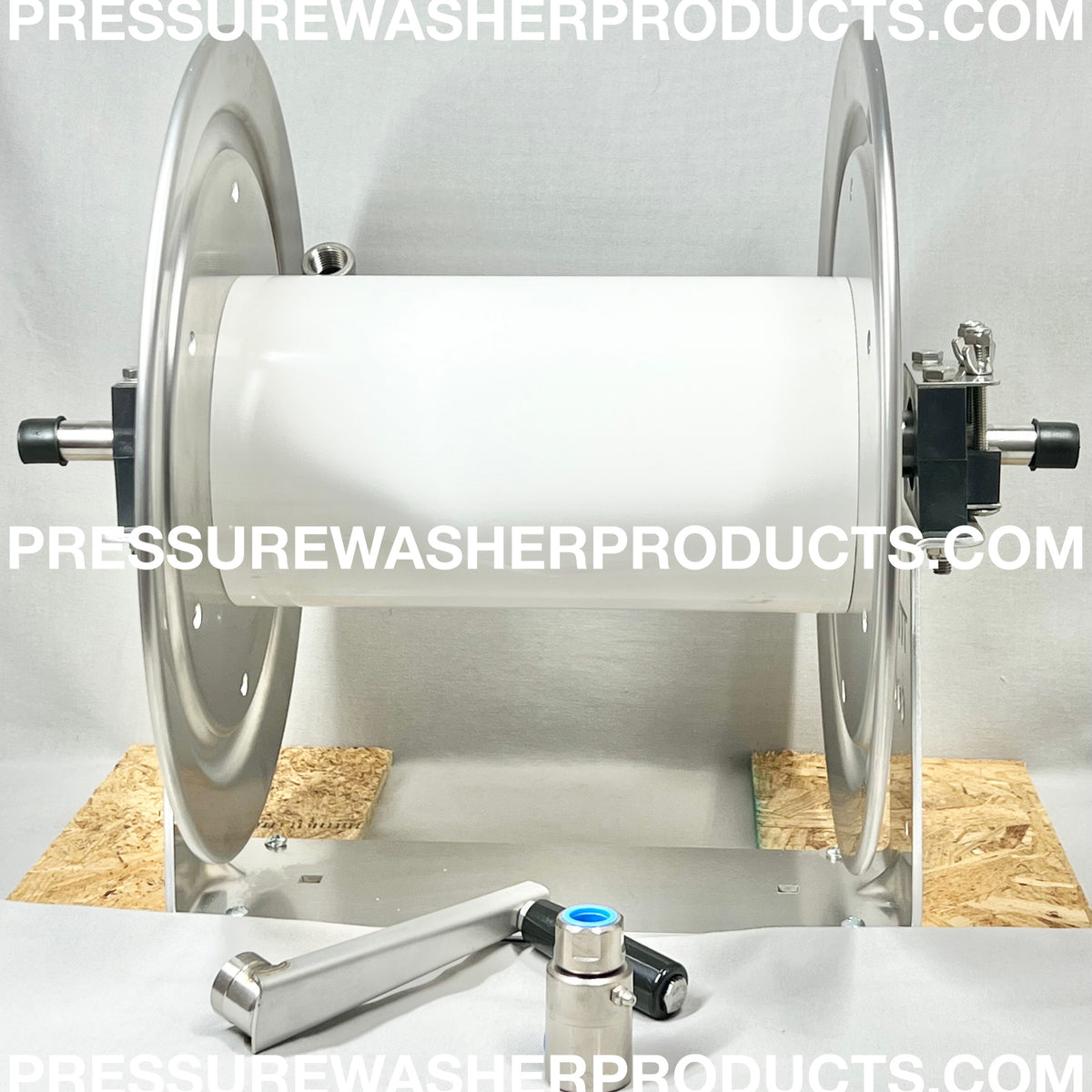TITAN ALUMINUM 12" U CHANNEL HOSE REEL STAINLESS STEEL MANIFOLD 4812S ...