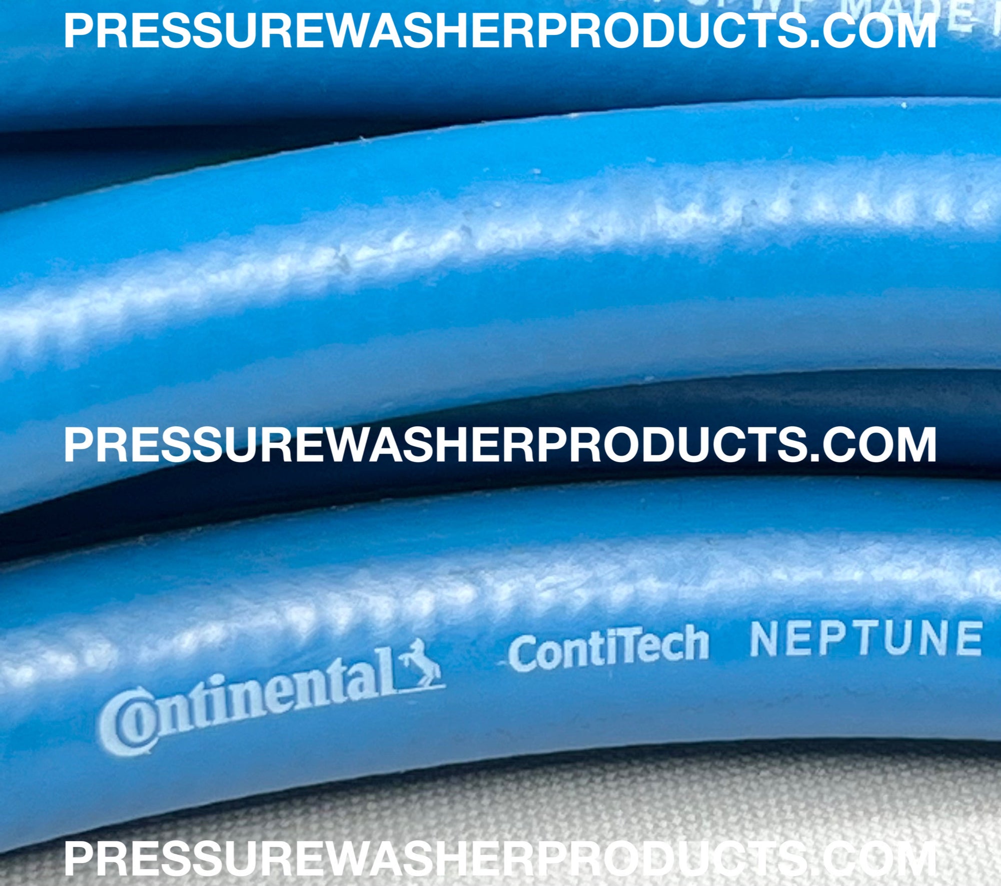 1/4" ID x 100' x 3000 PSI Blue Neptune Carpet Cleaning Hose ...