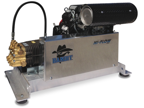 HIDROLAVADORA BANDIT DE 10 GPM Y 3500 PSI CON MONTAJE EN PATÍN, B ...
