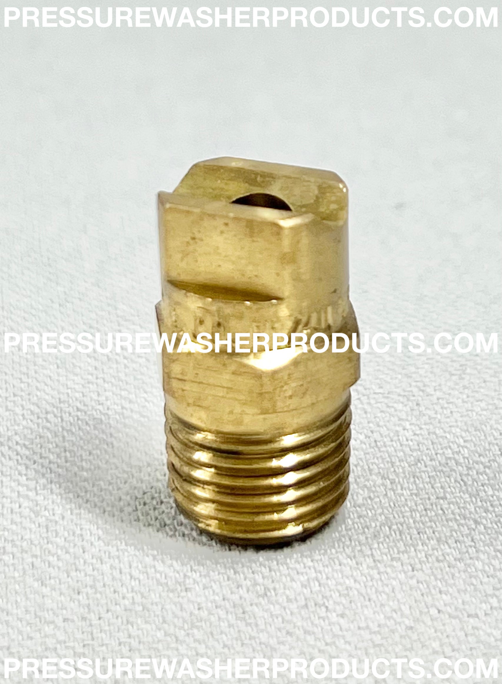 2550 1/4 MEG VeeJet Soaper Nozzle Brass — PressureWasherProducts