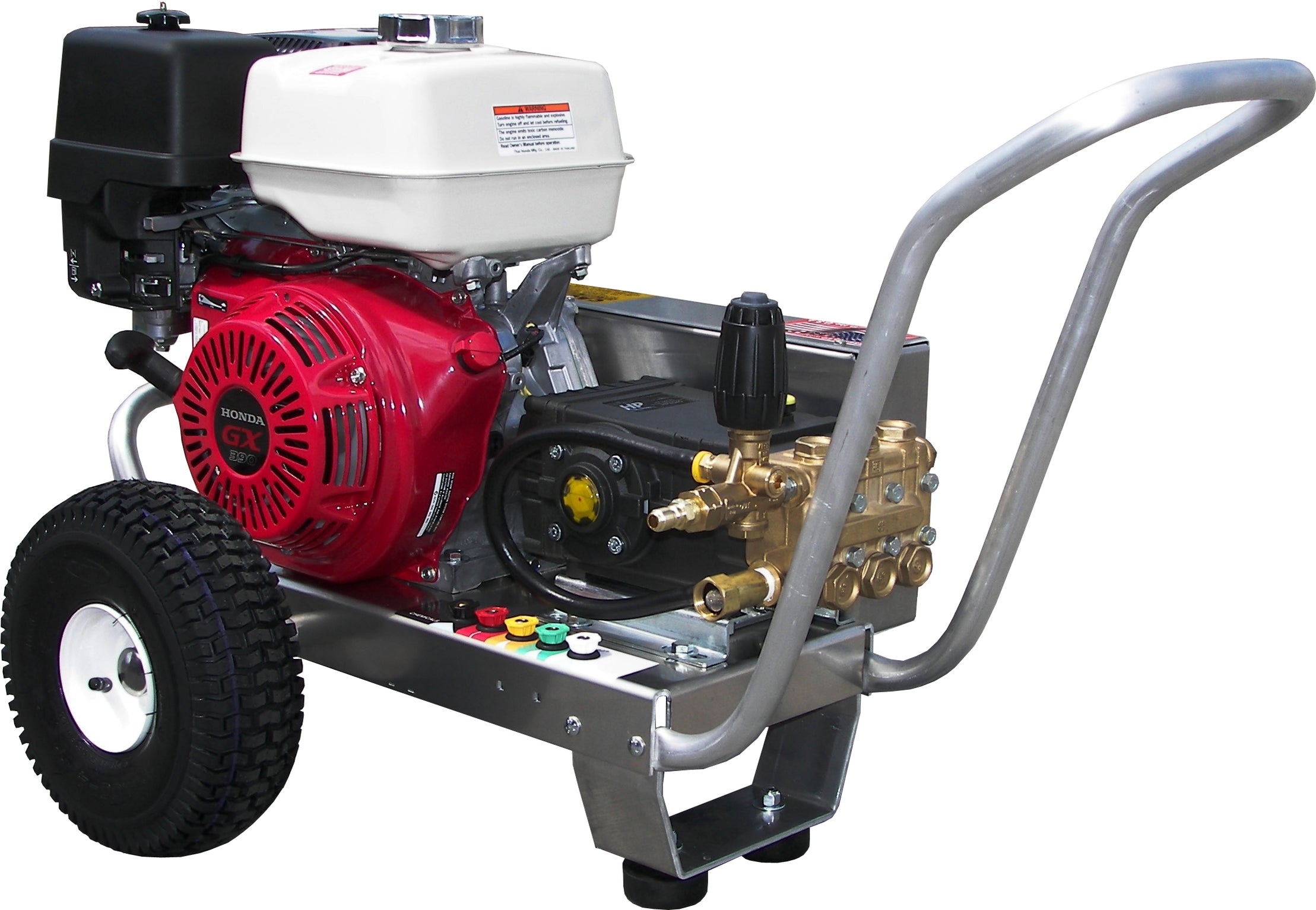 PRESSURE-PRO EB4040HG SKID MOUNTED COLD 4 GPM 3500 PSI POWER WASHER ...