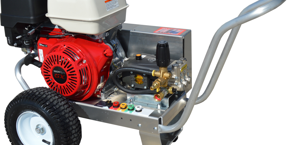PORTABLE CART COLD 4 GPM 4200 PSI PRESSURE WASHER EB4040HV ...