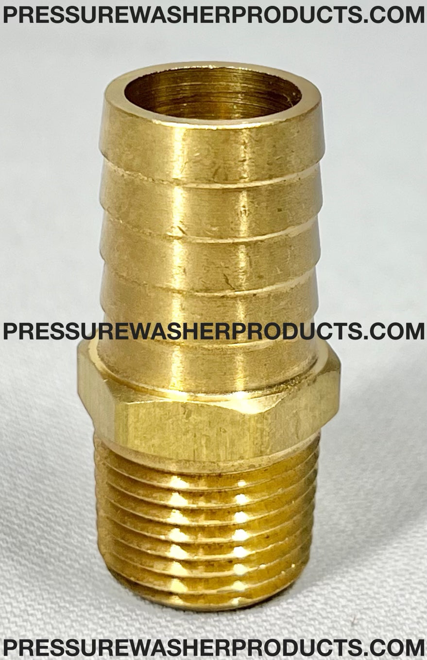 3/4" Hose Barb x 1/2" MPT Brass — PressureWasherProducts