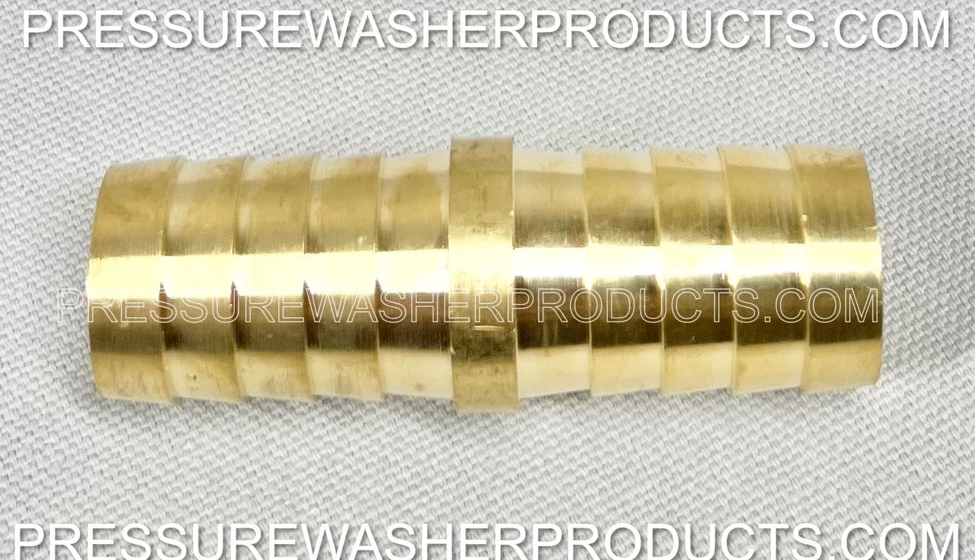 5/8" Brass Hose Splicer for 5/8" ID Hose — PressureWasherProducts
