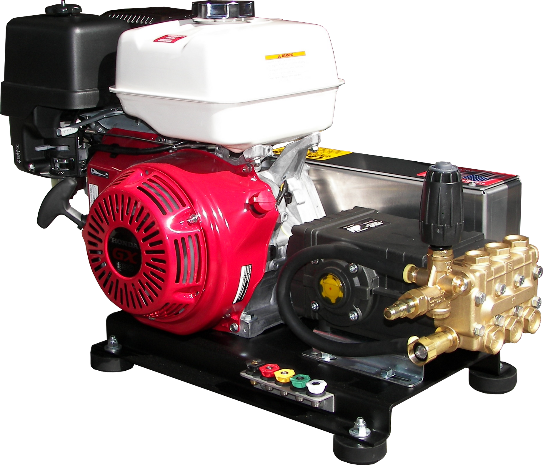 PRESSURE PRO S/EB4035HG SKID MOUNTED COLD 4 GPM 3500 PSI PRESSURE ...