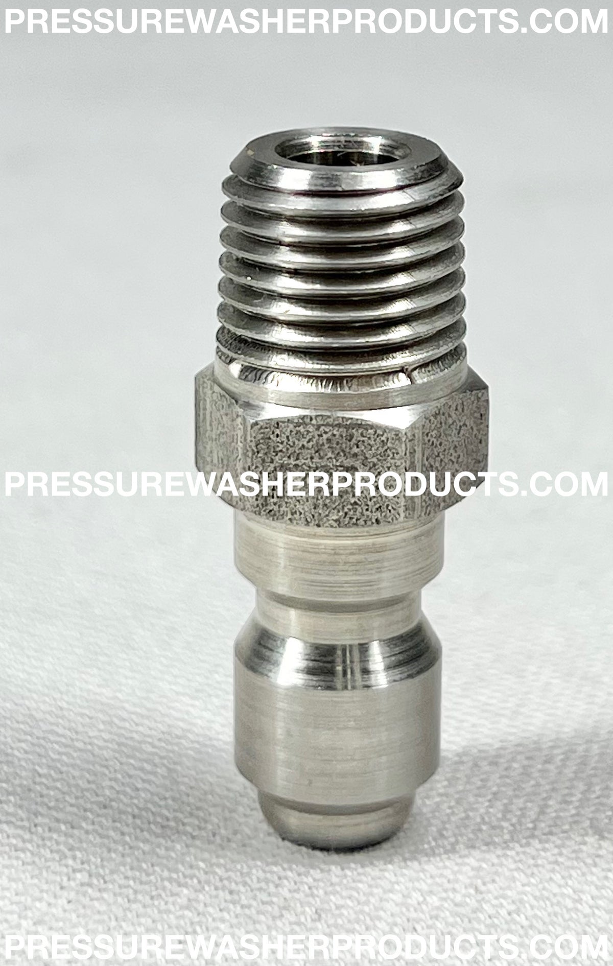 Foster 1/4" MPT Male Plug Stainless Steel Quick Connect ...