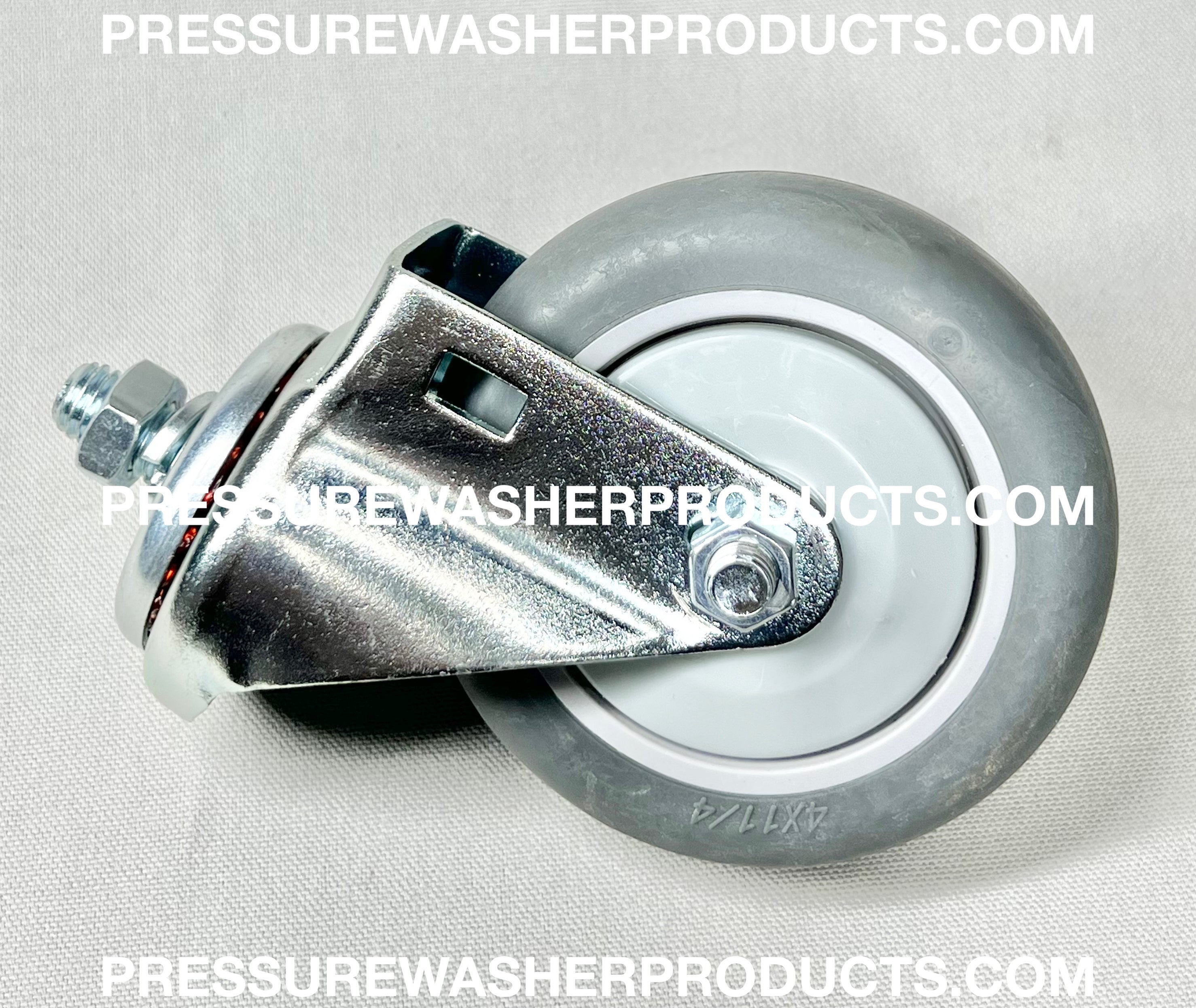 4" BIG CASTER FOR FRONT WHEEL BIG GUY WHISPER WASH WW3115 ...