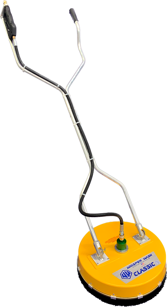 Whisper Wash Classic 19 Surface Cleaner 2 Nozzle Spray Bar 3 8 ID Hose