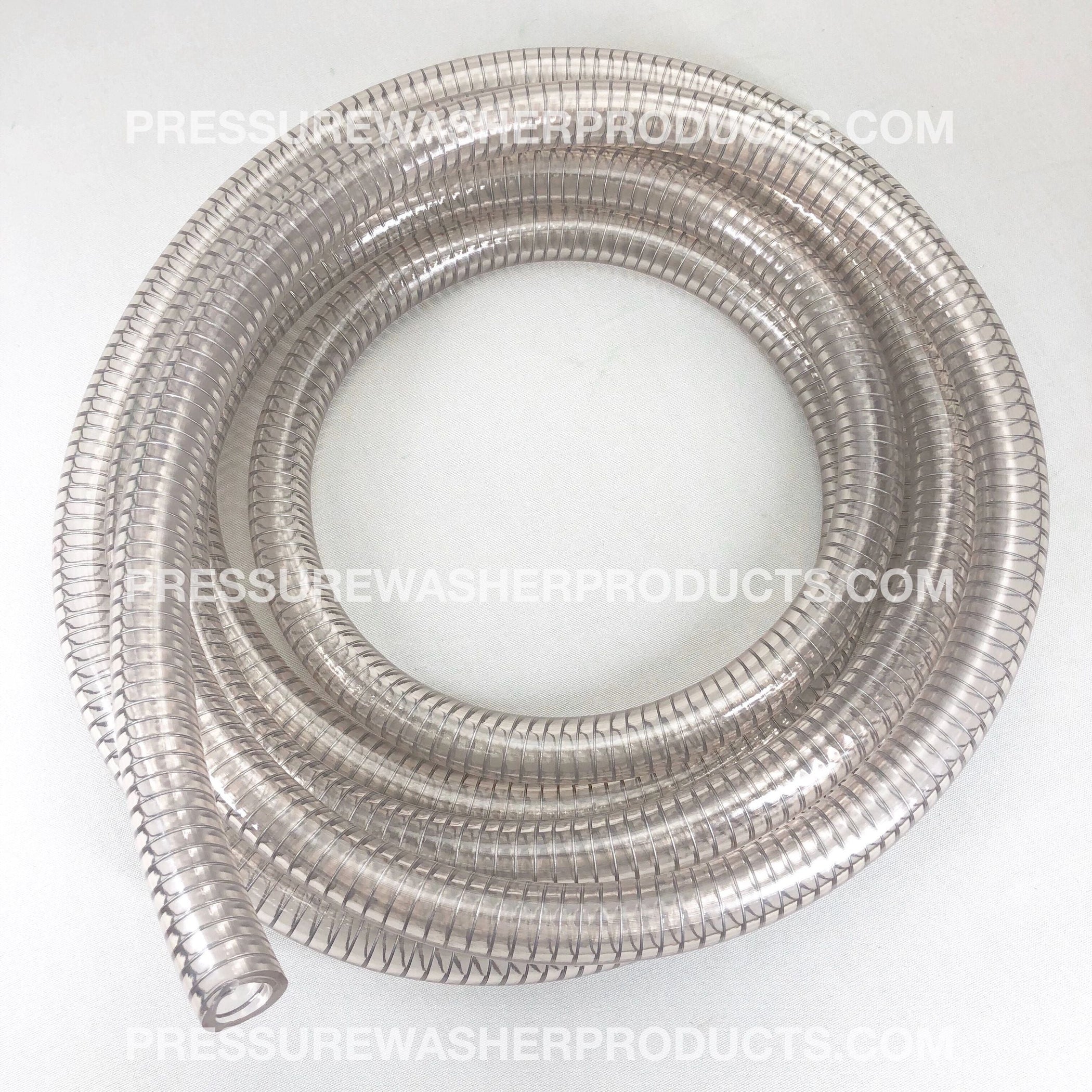 1" ID HEAVY WALL POLYWIRE NON-COLLAPSIBLE SUCTION HOSE FOR PUMPS PER ...