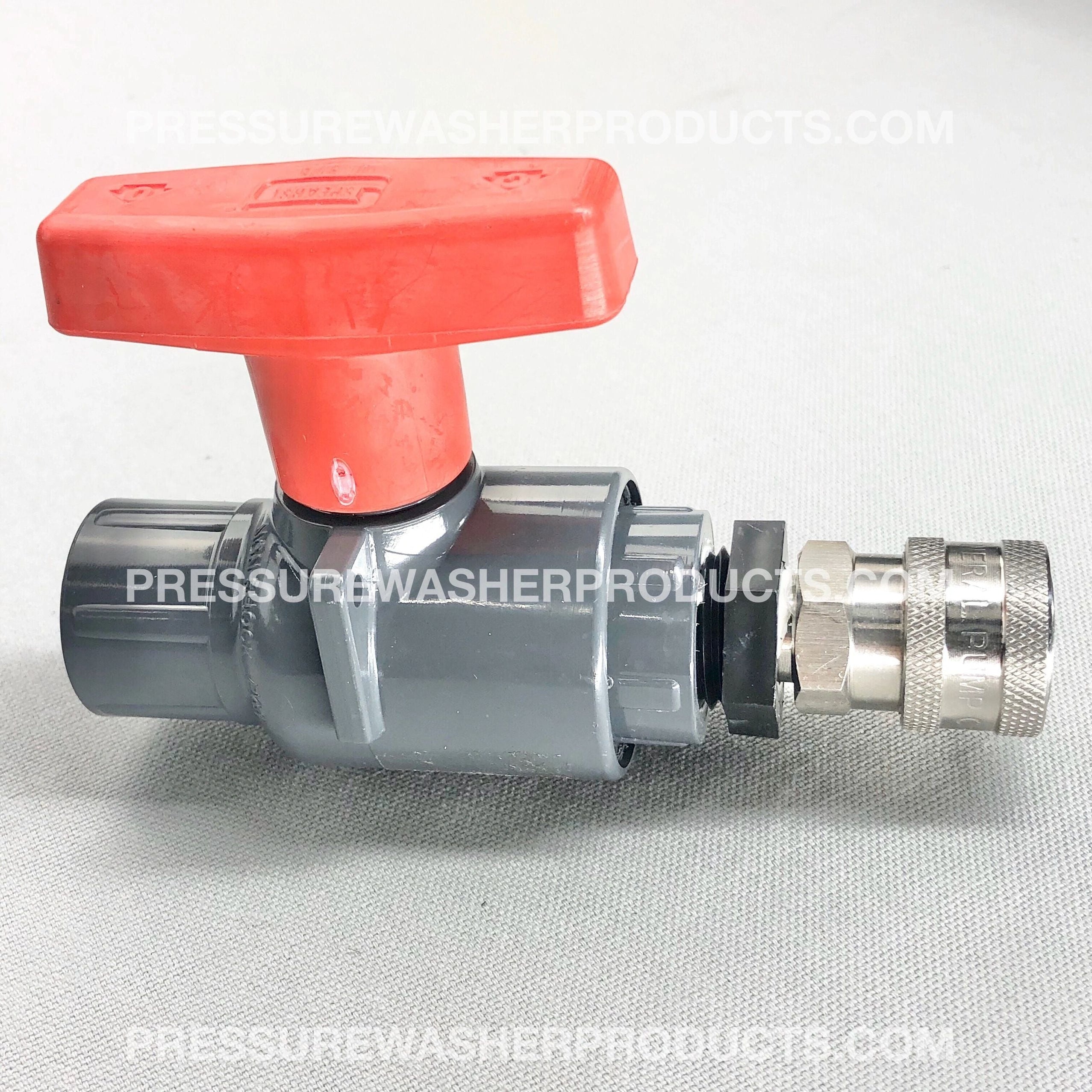 1/2" FPT SCH 80 Ball Valve Softwash Chemical Applicator Assembly BV08RB ...
